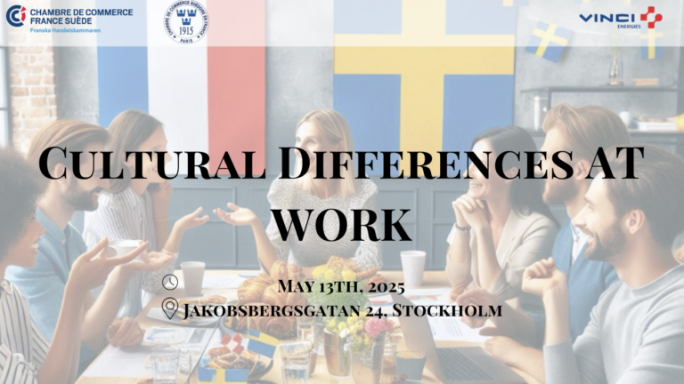 Workshop – Cultural Differences at Work « Chambre de Commerce Suédoise ...
